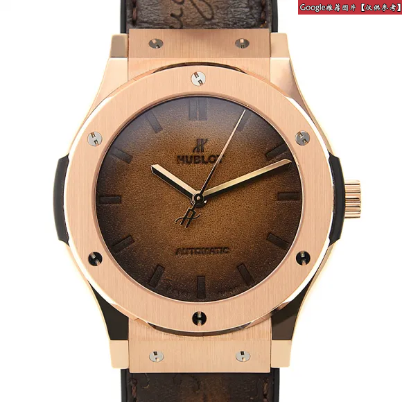 宇舶/Hublot CLASSIC FUSION 系列 18kt玫瑰金 45mm 自动机芯 男表 511.OX.00500.VR.BER16 ...
