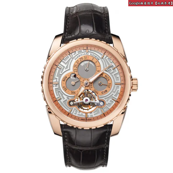 帕玛强尼/Parmigiani Toric 系列 玫瑰金 手动机械机芯 PFH466-1000100-小迈步海淘品牌官网