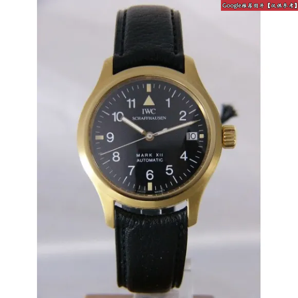 万国/IWC Mark XII 系列 36 MM 黄金 自动机械机芯 男表 IW324103-小迈步海淘品牌官网