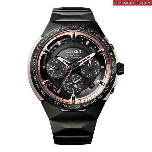 西铁城/Citizen 47MM 舒博™钛间樱花粉色间DLC 光动能 男表 CC4025-82E-小迈步海淘品牌官网