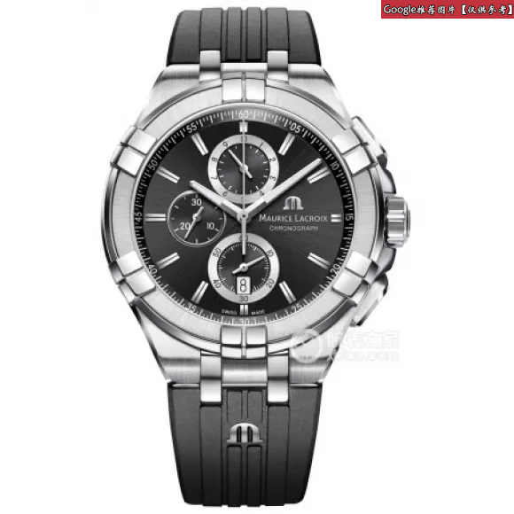 艾美/Maurice Lacroix AIKON系列 石英机芯 男表 A11018-SS001-330-2-小迈步海淘品牌官网