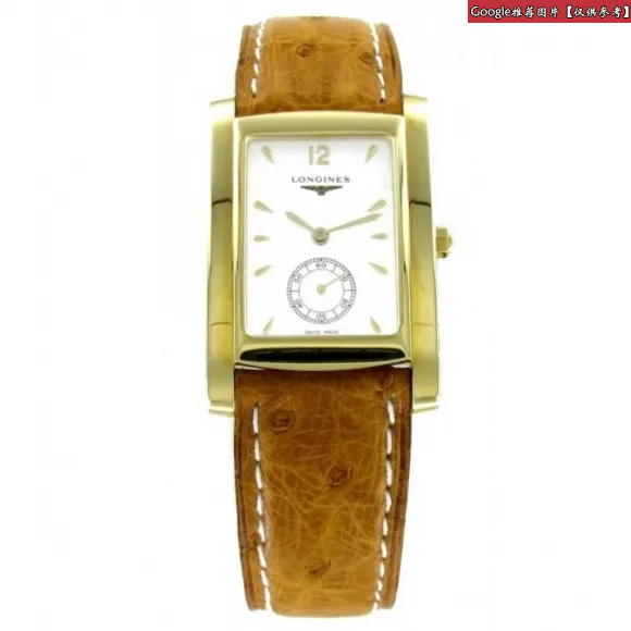 浪琴/Longines 戴绰维娜系列 26.30 X 32.10 MM 黄金2N 石英机芯 L5.655.6.16.9-小迈步海淘品牌官网