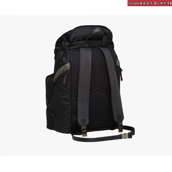 普拉达/Prada 黑色+迷彩色 背包 2VZ136 2BE6 F098A-小迈步海淘品牌官网