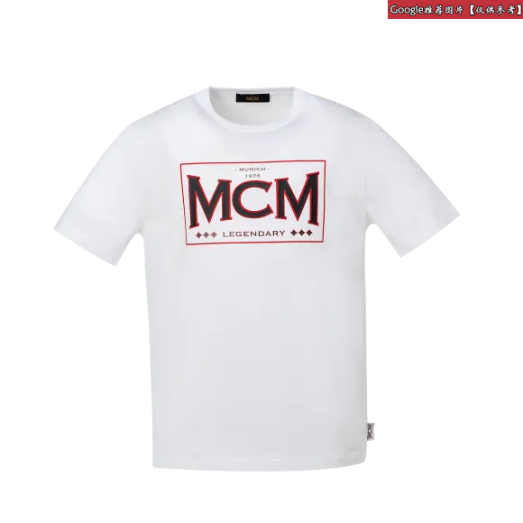 MCM 男士 T恤 MHT9SNX35WT00S-小迈步海淘品牌官网