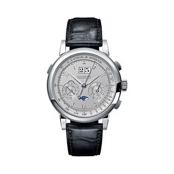 朗格/A.Lange&sohne DATOGRAPH系列 41毫米 950铂金 手动机械机芯 男表 410.025-小迈步海淘品牌官网