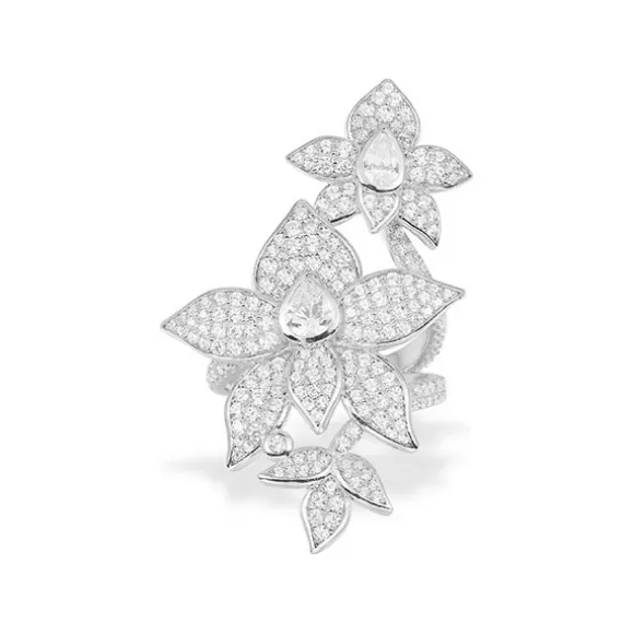 APM 花朵戒指 A21133OX-小迈步海淘品牌官网