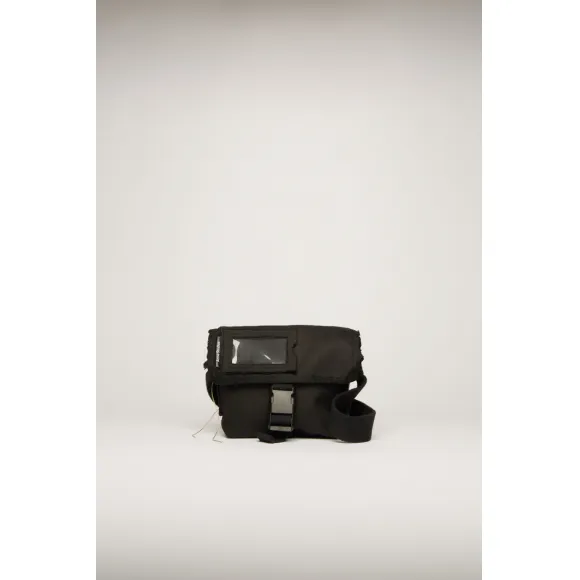 阿克尼/Acne 女士 迷你邮差包 黑色 C10046-900-小迈步海淘品牌官网