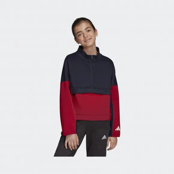 阿迪达斯/Adidas YG ID TP HZ TT 大童装针织夹克外套 ED4648-小迈步海淘品牌官网