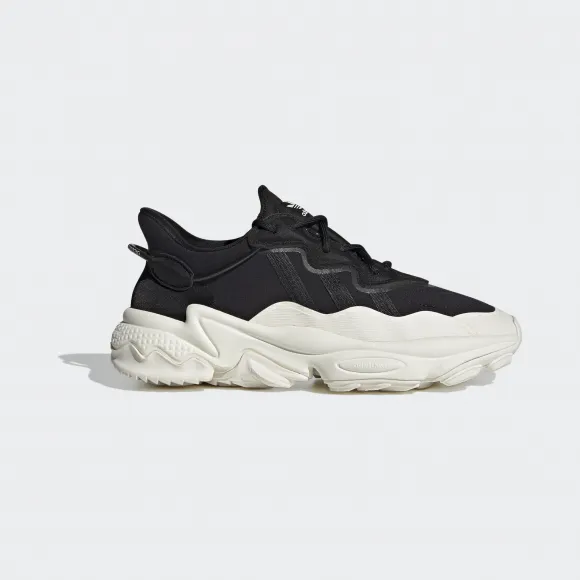 阿迪达斯/Adidas ORIGINALS 黑/白 女士 OZWEEGO TR W 经典运动鞋 FV9760-小迈步海淘品牌官网