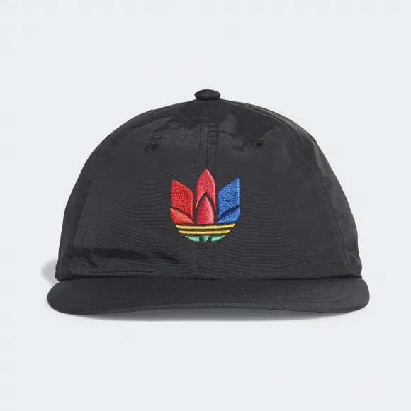 阿迪达斯/Adidas ORIGINALS 黑色/能量黄 橙黄 中性 3D ADICOLOR CAP 运动帽子 GD4510-小迈步海淘品牌官网