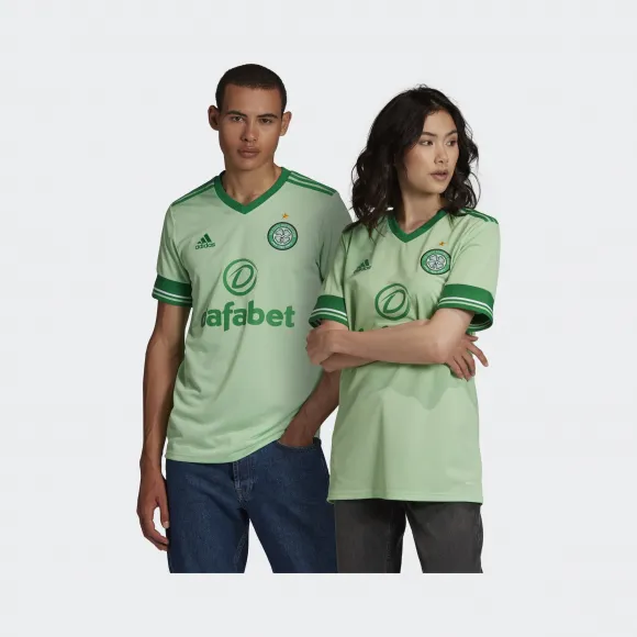 阿迪达斯/Adidas 运动表现 荣耀紫/绿 男士 CFC A JSY 凯尔特人客场运动球衣 GE5237-小迈步海淘品牌官网