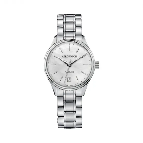 爱罗/Aero 自动机械机芯 精钢 A-60980-AA02-M-小迈步海淘品牌官网