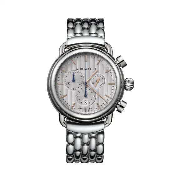 爱罗/Aero 石英机芯 精钢抛光 A-83939-AA08-M-小迈步海淘品牌官网