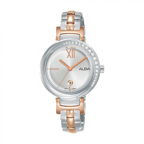 雅柏/Alba 30MM 不锈钢表壳 女表 AH7R77X1-小迈步海淘品牌官网