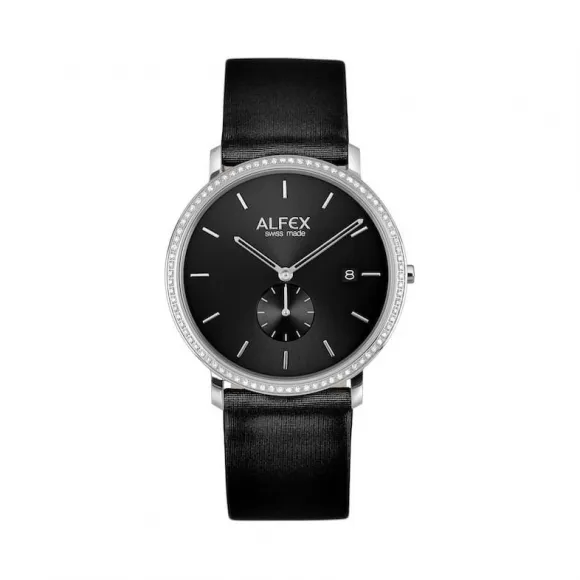 爱华时/Alfex 精钢表壳 镶有82颗钻石 石英机芯 5732-900-小迈步海淘品牌官网