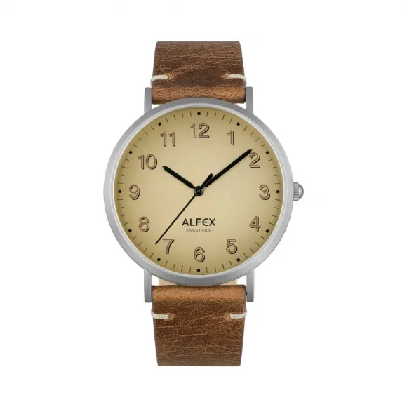 爱华时/Alfex 不锈钢抛光 石英机芯 5777-2244-小迈步海淘品牌官网