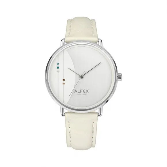 爱华时/Alfex 不锈钢抛光 石英机芯 5784-2207-小迈步海淘品牌官网