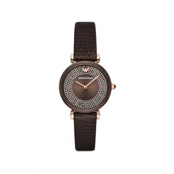 Emporio Armani 32MM 不锈钢 石英机芯 女士 腕表 AR11565-小迈步海淘品牌官网