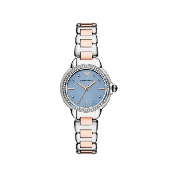 Emporio Armani 32MM 不锈钢 石英机芯 女士 腕表 AR11597-小迈步海淘品牌官网