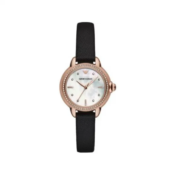 Emporio Armani 32MM 不锈钢 石英机芯 女士 腕表 AR11598-小迈步海淘品牌官网