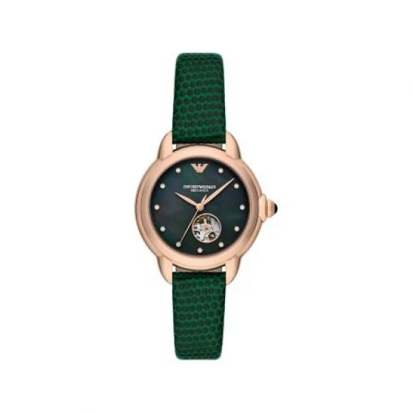 Emporio Armani 34MM 不锈钢 自动机械机芯 女士 腕表 AR60073-小迈步海淘品牌官网