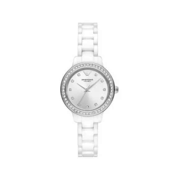 Emporio Armani 32MM 陶瓷 石英机芯 女士 腕表 AR70013-小迈步海淘品牌官网