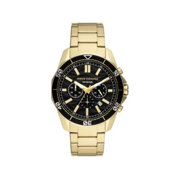 Armani Exchange 44MM 不锈钢 石英机芯 男士 腕表 AX1958-小迈步海淘品牌官网