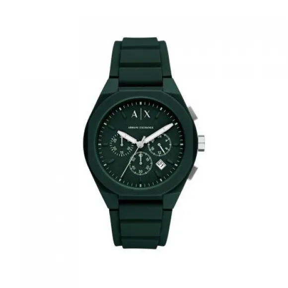 Armani Exchange 44MM 尼龙 石英机芯 男士 腕表 AX4163-小迈步海淘品牌官网