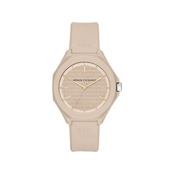 Armani Exchange 40 mm 尼龙 石英机芯 女士 腕表 AX4603-小迈步海淘品牌官网