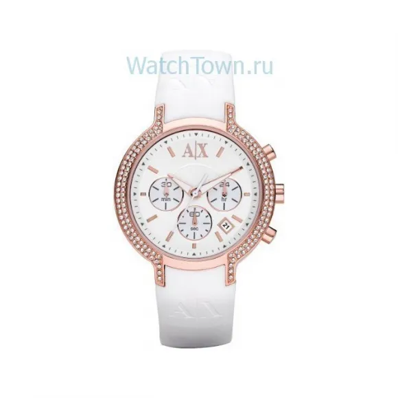 Armani Exchange 系列 不锈钢 40 MM 石英机芯 女表 AX5063-小迈步海淘品牌官网