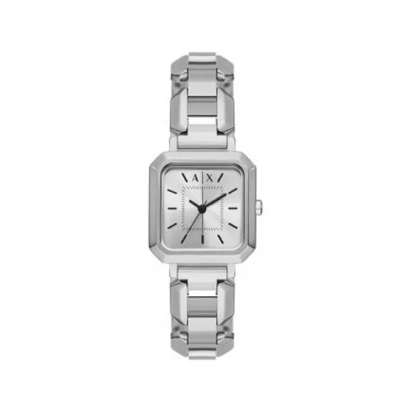 Armani Exchange 27MM 不锈钢 石英机芯 女士 腕表 AX5720-小迈步海淘品牌官网