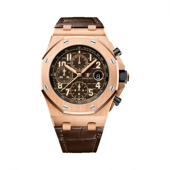 爱彼/Audemars Piguet 皇家橡树离岸型系列 18k玫瑰金 男表 26470OR.OO.A099CR.01-小迈步海淘品牌官网