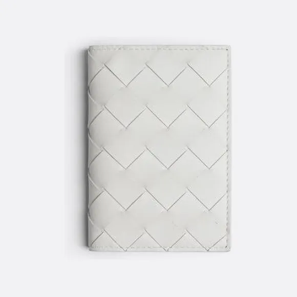 葆蝶家/Bottega Veneta WHITE / PARAKEET 男款 卡包 592619VCPQ69037-小迈步海淘品牌官网