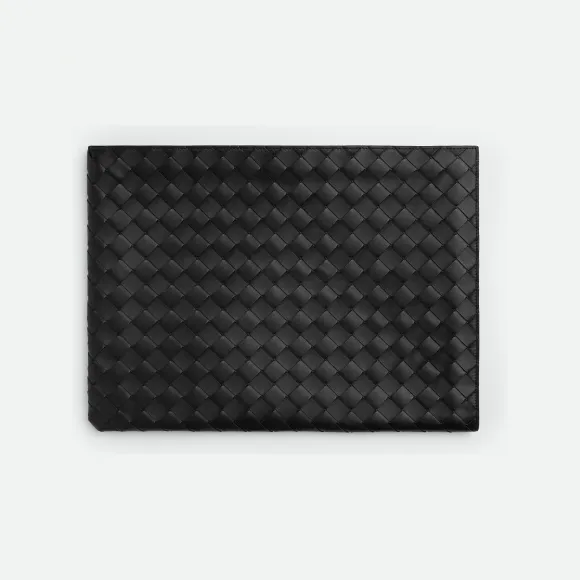 葆蝶家/Bottega Veneta 半拉链手拿包 607479VCPQ51129-小迈步海淘品牌官网