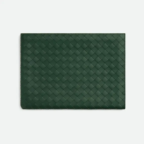 葆蝶家/Bottega Veneta 半拉链手拿包 607479VCPQ53074-小迈步海淘品牌官网