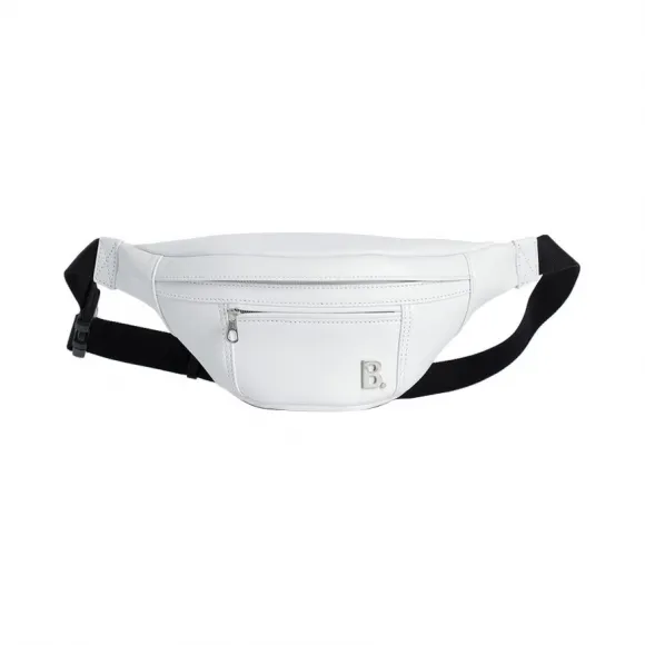 巴黎世家/Balenciaga 白色 皮革 女士 腰包 580028-1EU1N-9000-小迈步海淘品牌官网
