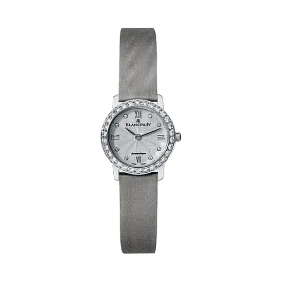 宝珀/Blancpain Women 女装腕表系列 18k白金 自动机械机芯 女表 0062-192GC-52-小迈步海淘品牌官网