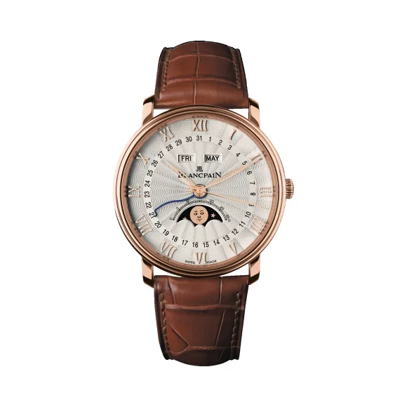 宝珀/Blancpain 经典系列 红金表壳 自动机械机芯 男表 6664-3642-55B-小迈步海淘品牌官网