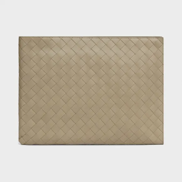 葆蝶家/Bottega Veneta 男士-手袋-收纳包-半拉链手拿包 607479VCPQ31511-小迈步海淘品牌官网