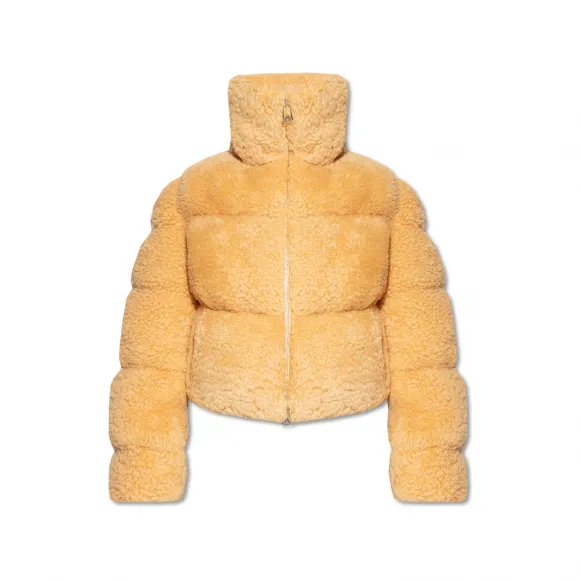 葆蝶家/Bottega Veneta 黄色 外 层:|100% Lamb 毛皮||内 层:|100% 聚酰胺e||衬垫:|80% Goose ...