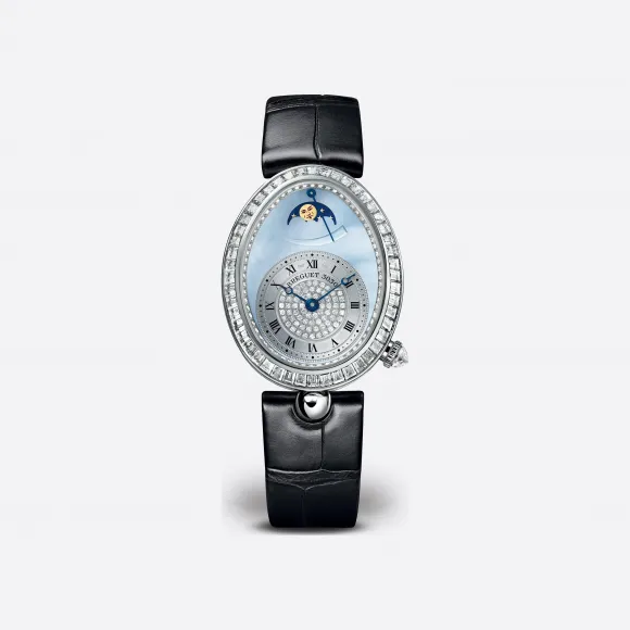 宝玑/Breguet 那不勒斯皇后 Reine De Naples 系列 玫瑰金 自动机械机芯 女表 8909BB-VD-964-D00D-小 ...