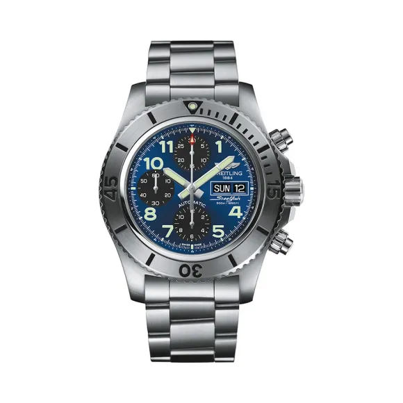 百年灵/Breitling 超级海洋 Superocean系列 精钢 单向旋转表圈 自动机械机芯 男表 A13341C3_C893_162A ...