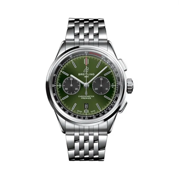 百年灵/Breitling 璞雅 Premier 系列 精钢 自动机械机芯 男表 AB0118A1_L537_452A-小迈步海淘品牌官网