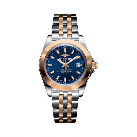 百年灵/Breitling 银河 Galactic 系列 不锈钢，玫瑰金 石英机芯 女表 C7133012_C952_792C-小迈步海淘品牌官网