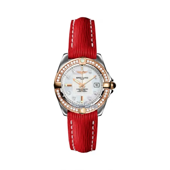 百年灵/Breitling 银河 Galactic 系列 不锈钢 & 玫瑰金 石英机芯 女表 C71356LA_A712_6LTS-小迈步海淘品牌官网
