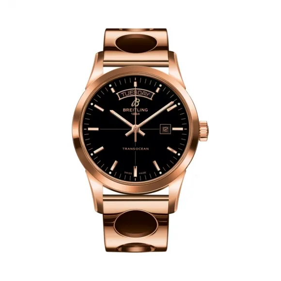 百年灵/Breitling 越洋 Transocean 系列 红金 自动机械机芯 R4531012_BB70_220R-小迈步海淘品牌官网