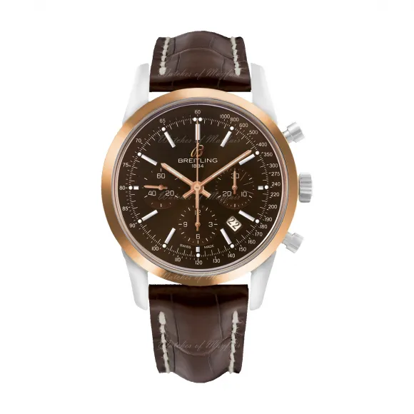 百年灵/Breitling Transocean Chronograph 自动机械机芯 UB015212.Q594.740P.A20D.1-小迈步海淘品牌官网