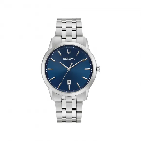 宝路华/Bulova Sutton系列 40.00 MM 不锈钢 石英机芯 男表 96B338-小迈步海淘品牌官网