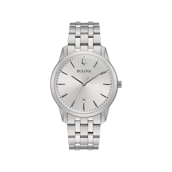 宝路华/Bulova Sutton系列 40.00 MM 不锈钢 石英机芯 男表 96B342-小迈步海淘品牌官网