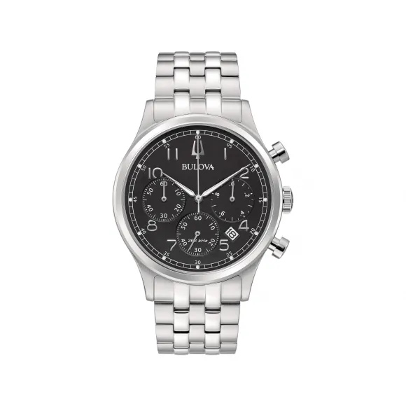 宝路华/Bulova High-Precision系列 43.00 MM 不锈钢 石英机芯 男表 96B357-小迈步海淘品牌官网